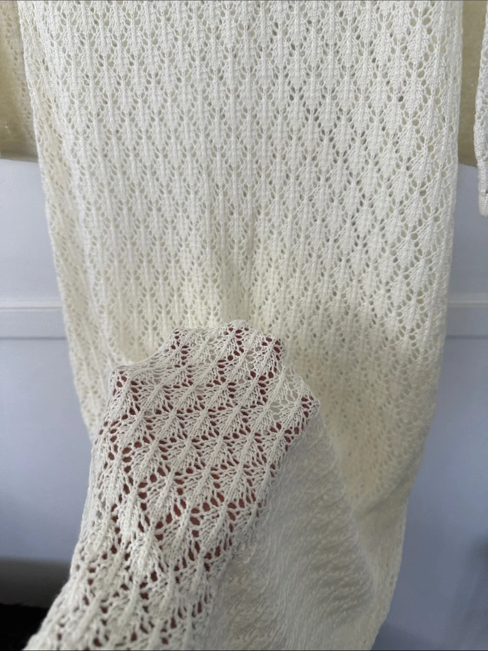 Swim | Swimming Crochet Cover Up Cream Color | Poshmark